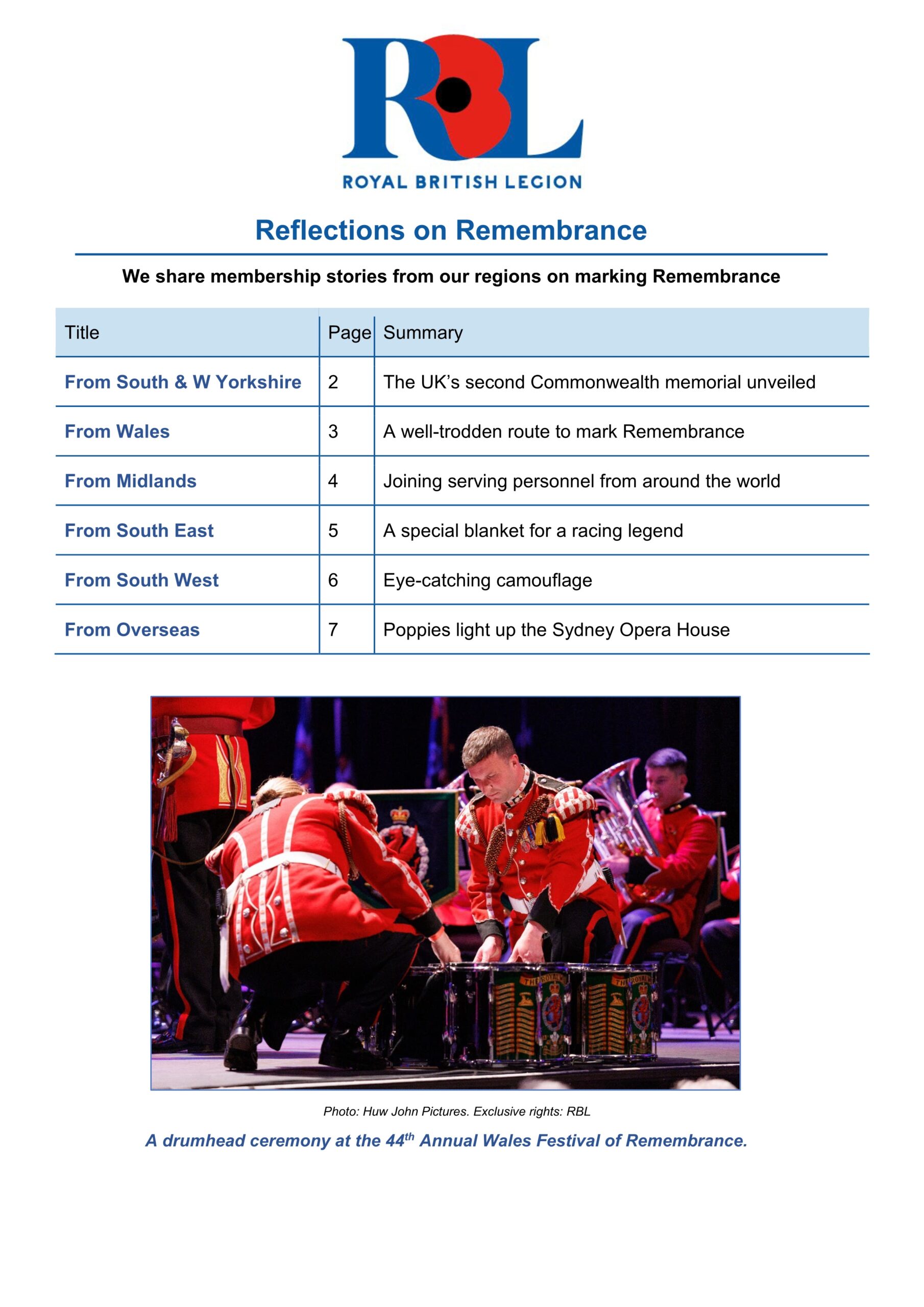 001_Reflections on Remembrance 2024 - Royal British Legion St. James's ...